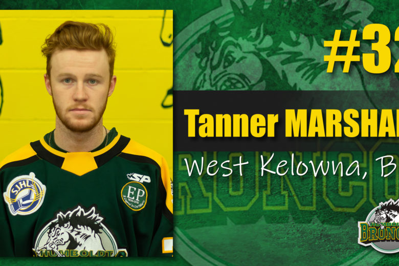 Graduating Player Spotlight: TANNER MARSHALL | Humboldt Broncos